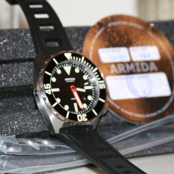 FS Armida A1 Miyota orange second hand | WatchCharts Marketplace