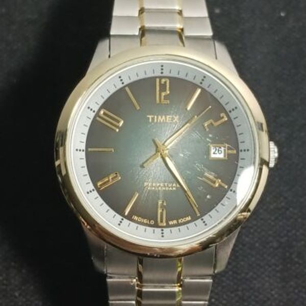 Timex Perpetual Calendar Indiglo Wr100 New Battery | WatchCharts ...