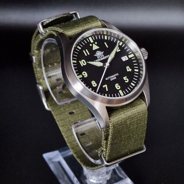Seiko NH35A Automatic 39mm Military Pilot / Field / Tool Watch by ...