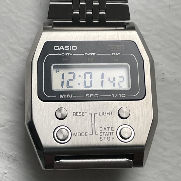 [WTS] Casio Vintage A1100D - Full Stainless Steel | WatchCharts Marketplace