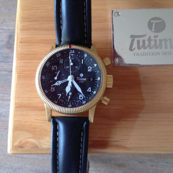 Tutima Germany Flieger Chronograph Automatic | WatchCharts Marketplace