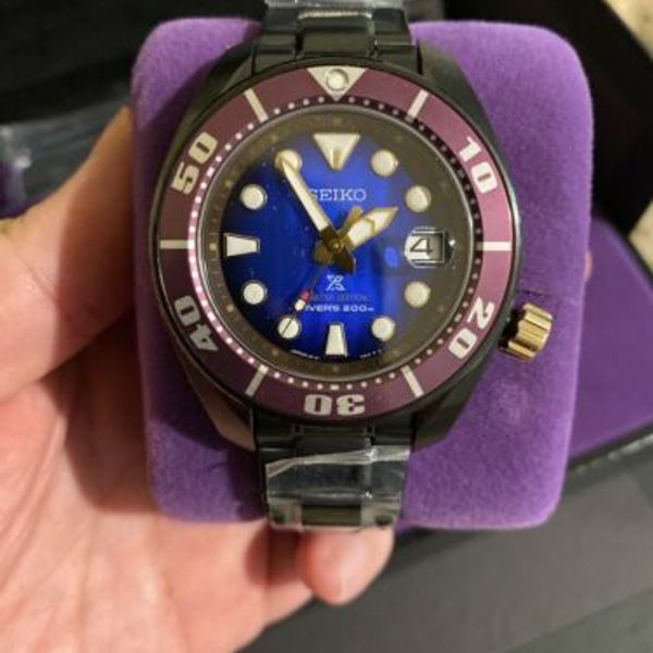 Seiko Prospex Zimbe no.4 SPB055J Purple Fullbox, Mint Condition #627/ ...