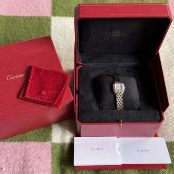 Panthere de Cartier Mini Steel Watch | WatchCharts Marketplace