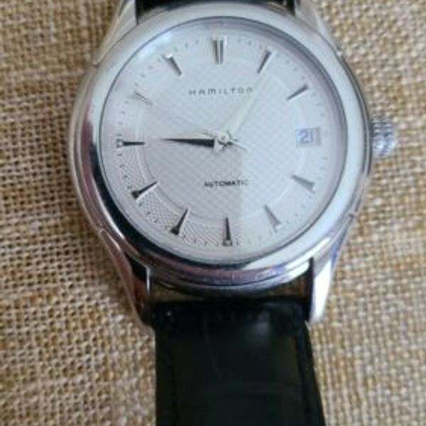 Hamilton 25j Stainless Jazzmaster Viewmatic Automatic Mens Swiss Watch ...
