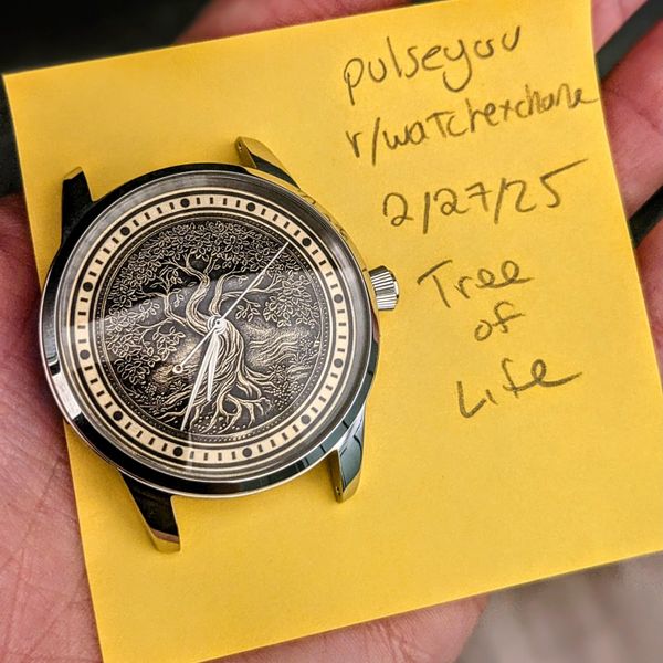 [WTS] CCW "Tree of Life" 39mm, 256 Layer Bronze Dial, NH38, Exhibition ...