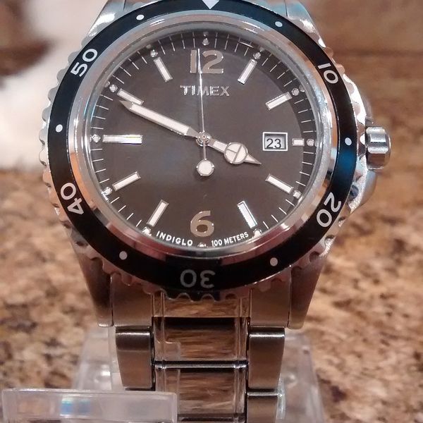 Withdrawn: Timex Indiglo 100M Sub Homage, Excellent: $30 | WatchCharts ...