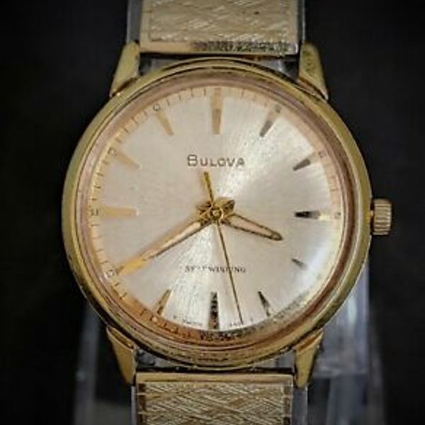 【FREE SHIPPING】 Watch Vintage Bulova Selfwinding Mens Watch stunning ...
