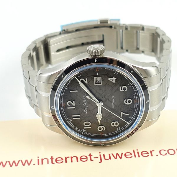 Montblanc 1858 Automatic Date 0 Oxygen The 8000 Ref: MB130984 Box ...