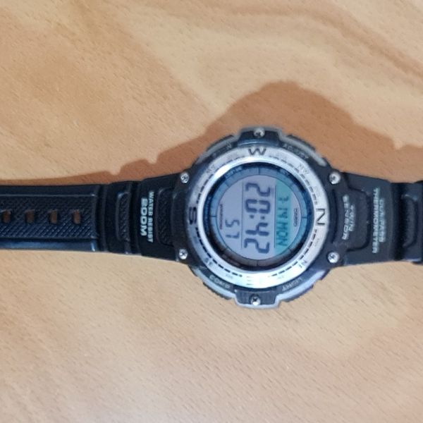 Casio SGW-100 Compass Thermometer Twin Sensor 5-Alarm World Time Watch | WatchCharts Marketplace