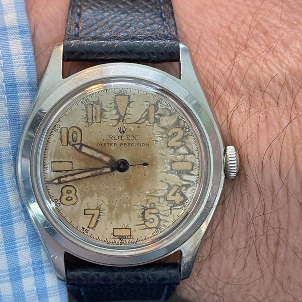[WTS] 1945 Rolex 4377 (34mm) - Serviced | WatchCharts Marketplace
