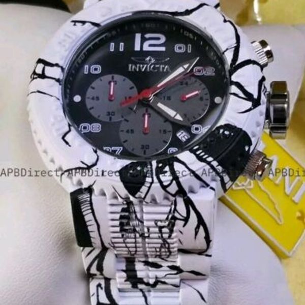 Invicta - Graffiti - HYDROPLATED - Pro Diver Zager Exclusive Quartz ...