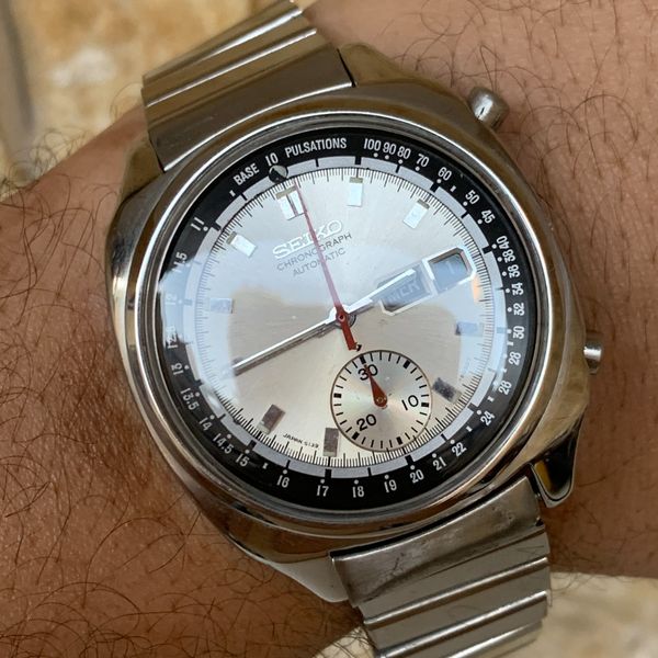 1970's Vintage Seiko Doctor's Pulsations 6139-6022 Chronograph Watch ...