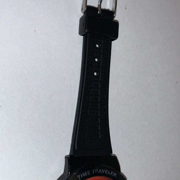 Rare Vintage Timex Time Traveler Watch Thermometer 100M New Battery ...