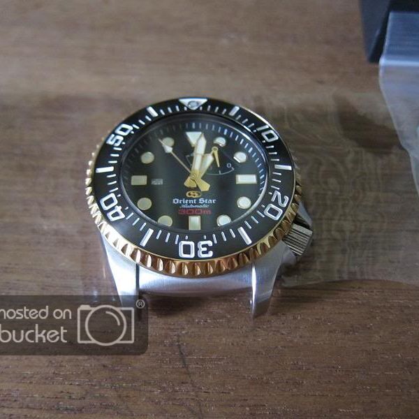 Orient Saturation Diver 300m (black/gold) DISCONTINUED Japan Domestic ...
