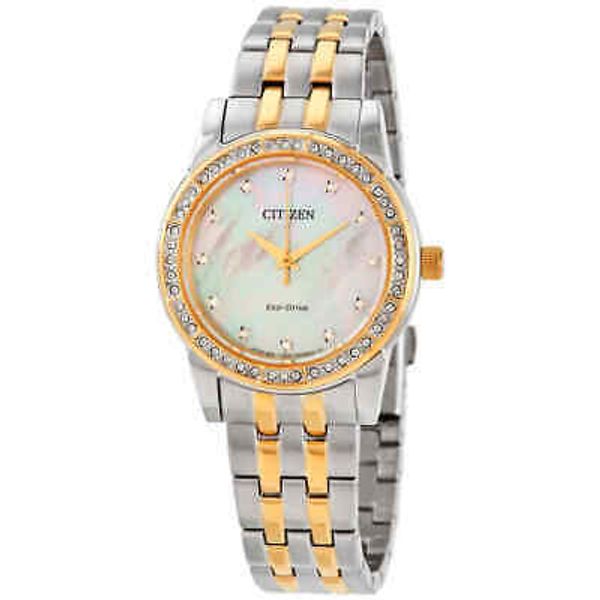 Citizen Silhouette Crystal Eco-Drive Ladies Watch EM0774-51D | WatchCharts