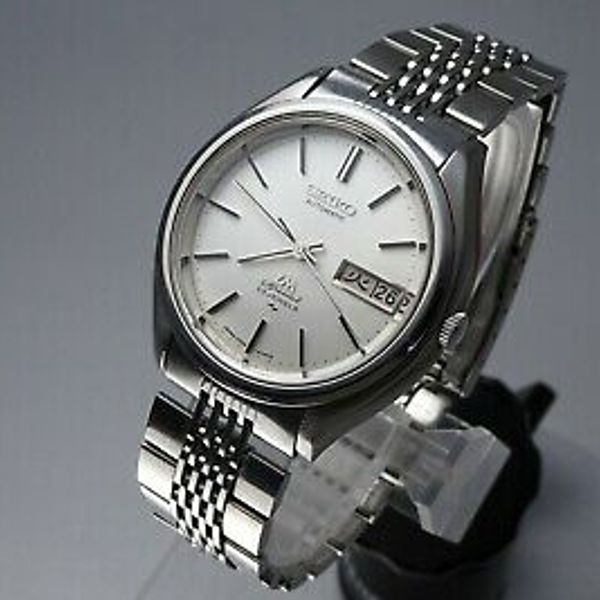 Vintage 1972 JAPAN SEIKO LORD MATIC SPECIAL WEEKDATER 5206-6061 25J Automatic. | WatchCharts ...