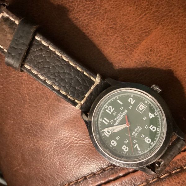 Timex Expedition Indiglo WR 50 mens watch. New battery. | WatchCharts ...