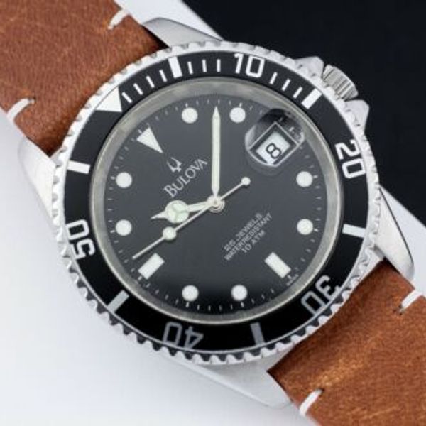 Bulova Submariner Automatic Diver 1D16M + ETA 2824-2 + Vintage Rolex ...