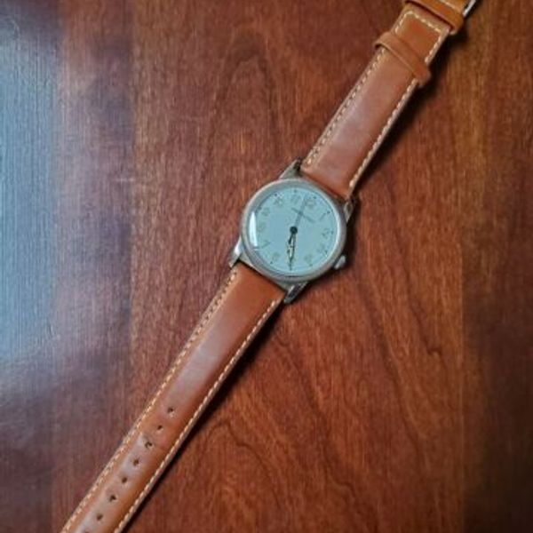 HAMILTON 9715 WWII MILITARY RE-ISSUE LANCASTER COIN EDGE BEZEL MEN'S ...