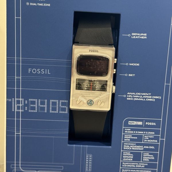 Marvel x Fossil Limited-Edition Fantastic Four Watch | WatchCharts ...