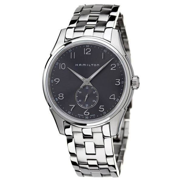 Hamilton Jazzmaster Thinline Small Second Quartz Stainless Steel ...