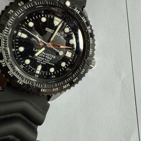 Seiko Landmaster south pole Kinetic Ceramic Ltd Edition | WatchCharts ...
