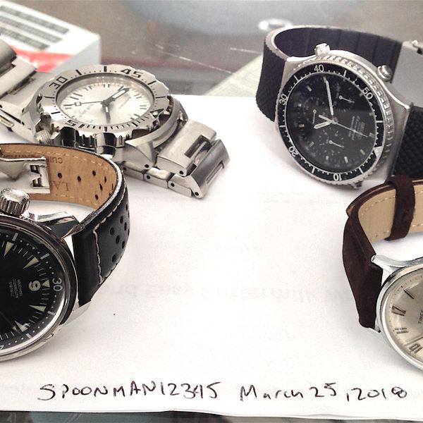 [WTS] 4 WATCHES: Landeron Super Compressor, Timex 1969 Mercury "Marlin ...