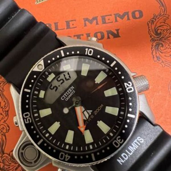 Citizen Promaster Aqualand Citizen JP2000-08e Dive Watch Army Watch Diver | WatchCharts Marketplace