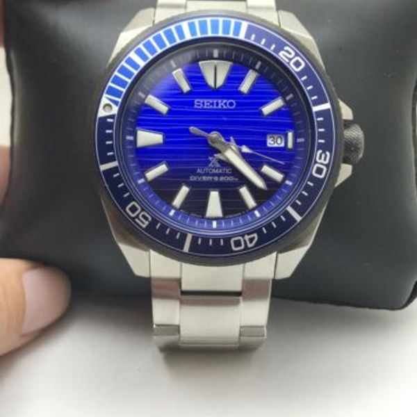 Seiko Prospex Automatic Blue Dial Stainless Steel Men's Diver Watch ...