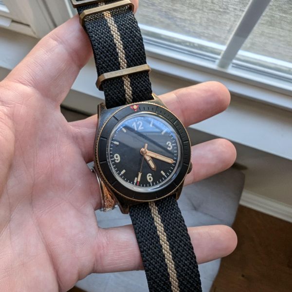 [WTS] Greg Stevens Designs GSD-5B Bronze SW200 Dive Watch with Extra ...