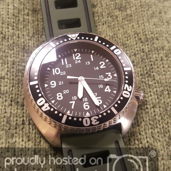 Dagaz Tsunami Military.......Bracelet and Isofrane........$525. SOLD ...