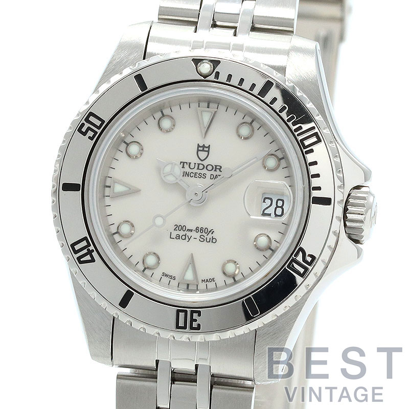 [Overhauled] Tudor [TUDOR] Princess Date Lady Sub 96090 Ladies Ivory ...