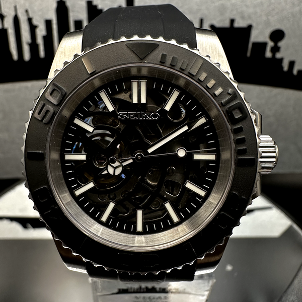 Seiko Yachtmaster Skeleton MOD/sapphire/3atm/ Seiko Nh70/automatic ...