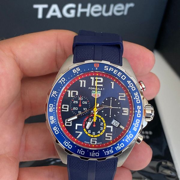 TAG Heuer 43mm Formula 1 Red Bull Racing Special Edition Watch CAZ101AL ...