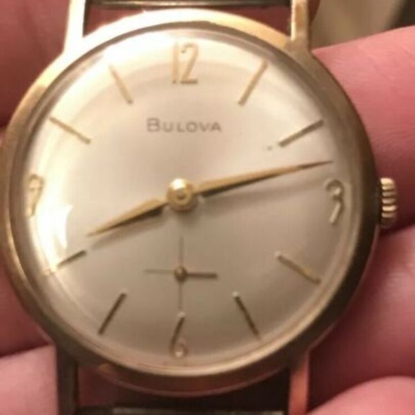 Bulova M4 10K R.G.P. Bezel Stainless Steel Back. | WatchCharts