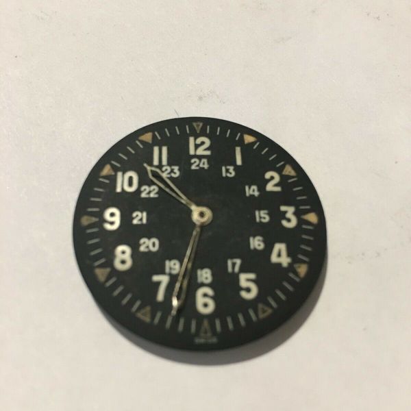 HAMILTON U.S. MILITARY ISSUE WRIST WATCH MOVEMENT 685 SWISS MADE WITH ...