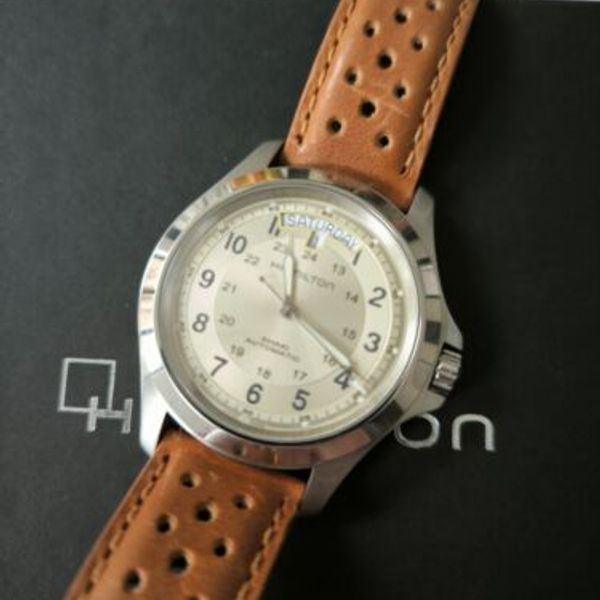 Hamilton Khaki Field Automatic 40mm Ref H66455523 | WatchCharts Marketplace