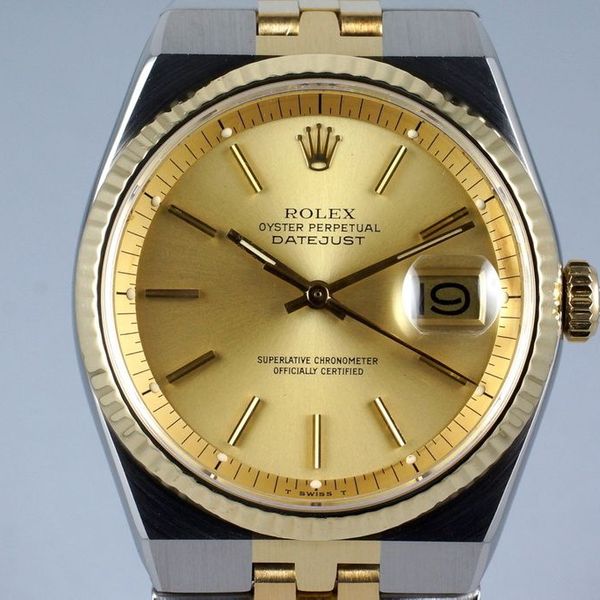 FS: 1978 Rolex Two Tone DateJust Ref: 1630 | WatchCharts Marketplace