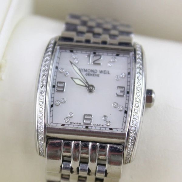 Raymond Weil Don Giovanni 5976 Ladies Watch 16 Diamonds Face with ...