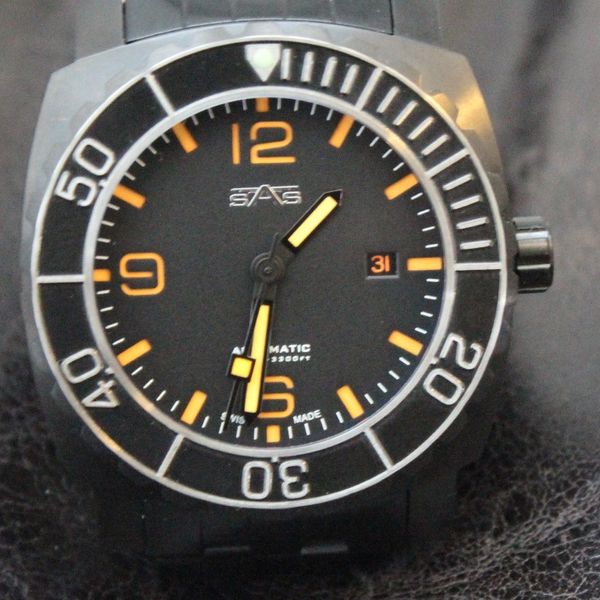 SOLD: SAS SEA-01 "TigerShark" ETA 2824-2 Elaboré - Full Kit | WatchCharts Marketplace