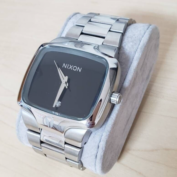 Nixon Limited The Player Dire Watch Black/Silver Wristwatch F/S From JP ...
