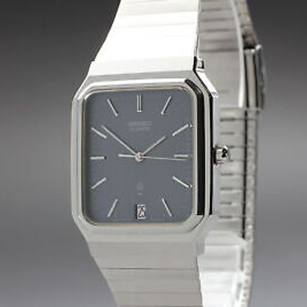 Vintage 1979 Seiko Emblem 2632-5000 MGG011 Gray Dial Quartz Mens Watch ...
