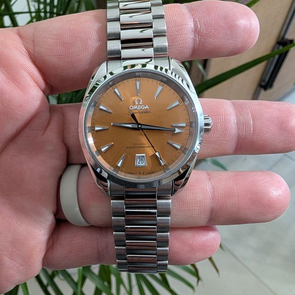 (WTS) Omega Seamaster Aqua Terra Shades Saffron | WatchCharts Marketplace