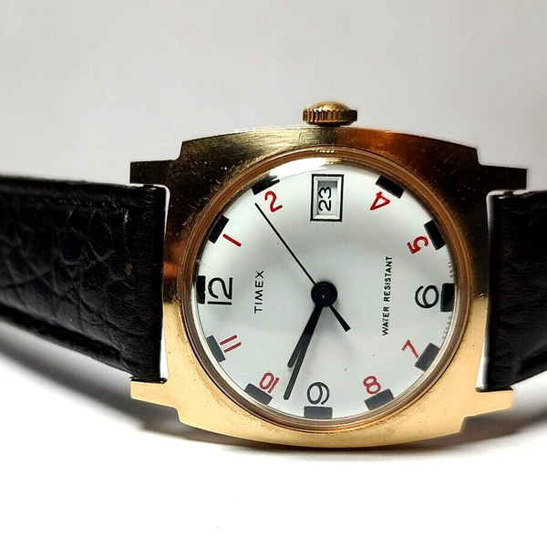 TIMEX Sprite Manual Wind Watch 1971 w/Date Vintage Runs | WatchCharts ...