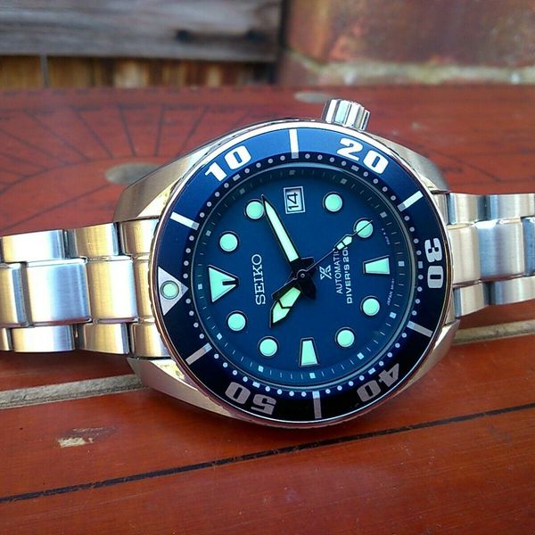 Seiko SBDC033 Blue Sumo divers watch | WatchCharts