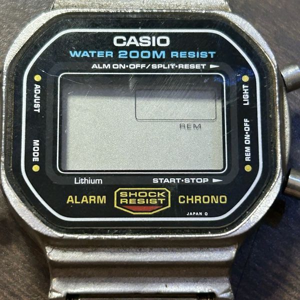 VINTAGE! Casio G-SHOCK DW-5600 Japan H module 901 '94 Screw Back Model ...