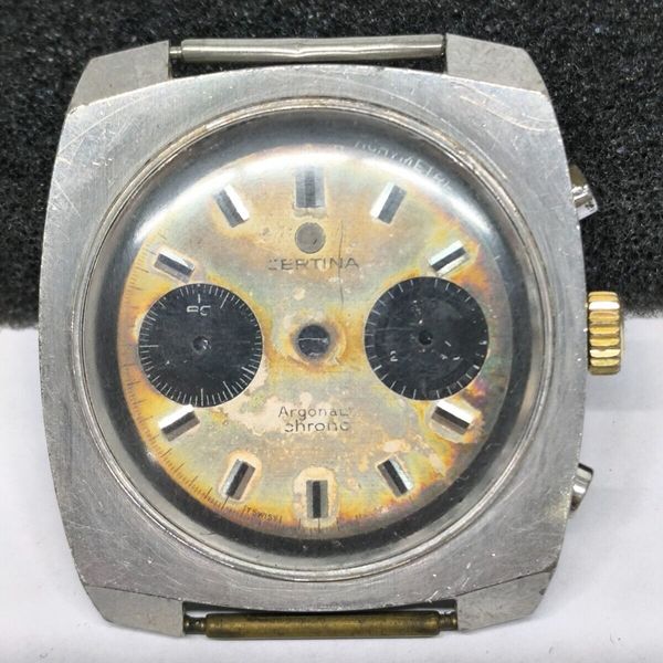 Certina Argonaut Chrono Valjoux 236 Vintage Watch | WatchCharts Marketplace