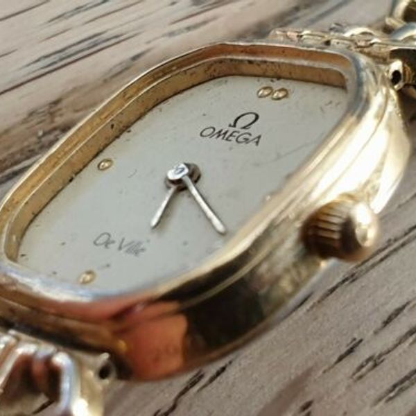 Complete Omega De Ville caliber 1455 Quartz Cocktail Watch,for parts ...
