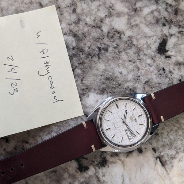[WTS] Seiko 5 "Datejust" 7s26-0480 Graph Paper dial | WatchCharts