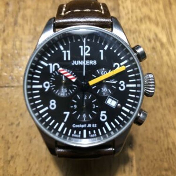 Junkers Cockpit JU52 Made In Germany Ronda Chronograph | WatchCharts